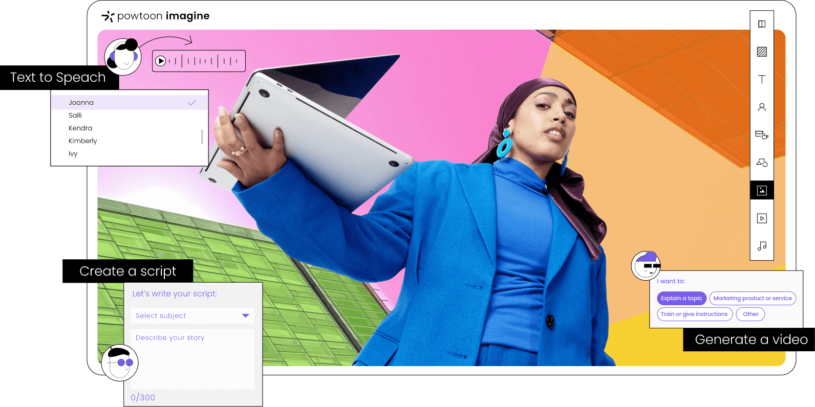 Powtoon Imagine | Create Videos with AI